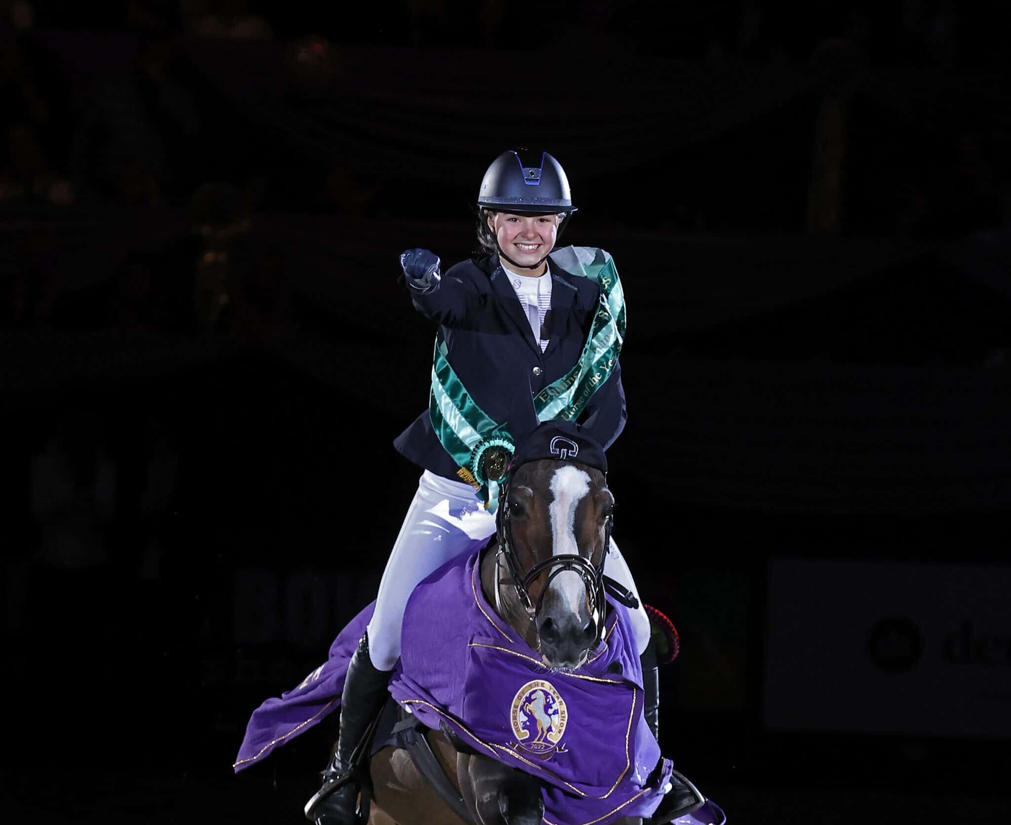 A splendid display of Pony Showjumping! - Horse of the Year Show