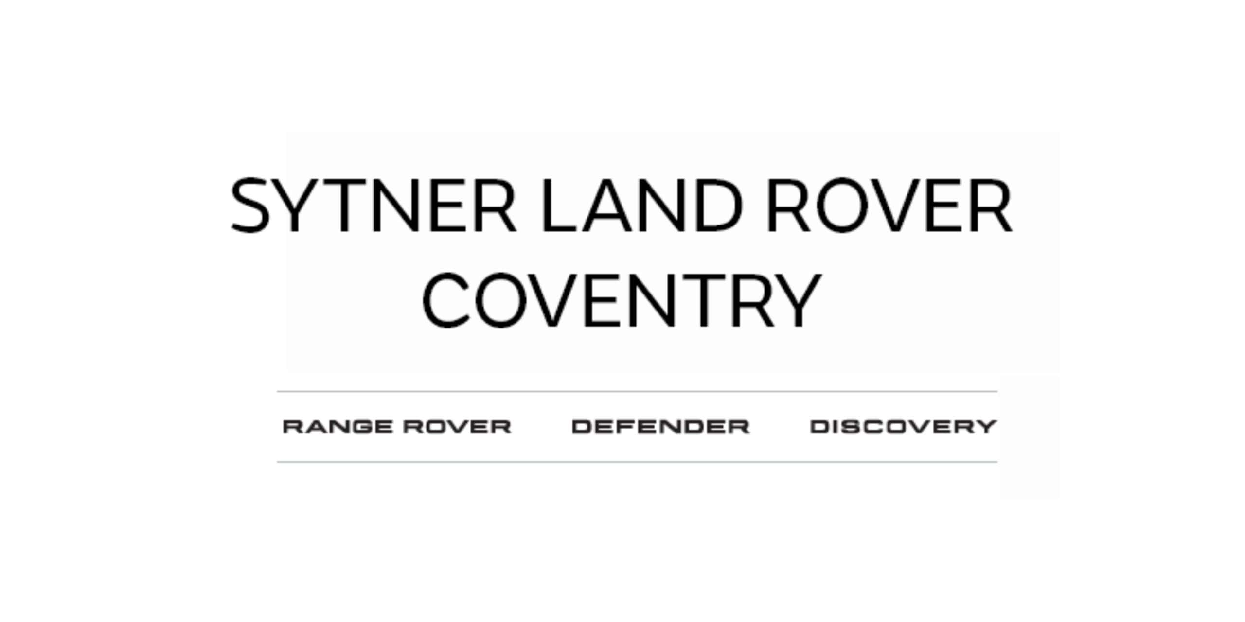 Horse of the Year Show are delighted to announce Sytner Land Rover ...